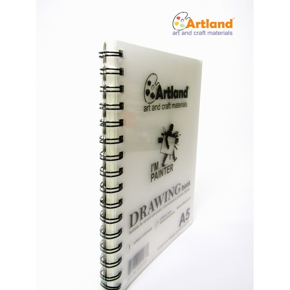Jual Buku Spiral A5 Artland Drawing book 200gsm 30sheets | Shopee Indonesia
