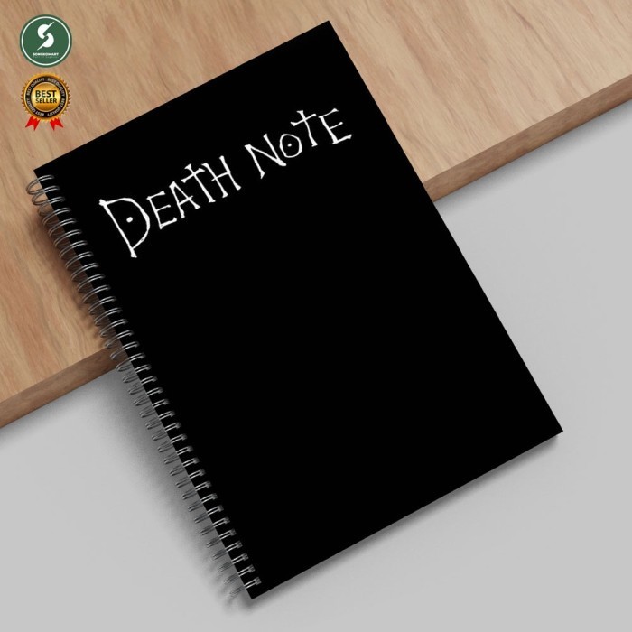 Jual Note book A6 A5 Vintage Anime Death Note/ Sketchbook / | Shopee ...