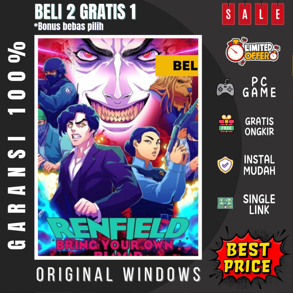 Jual RENFIELD BRING YOUR OWN BLOOD - GAME PC - GAME LAPTOP - PC GAMES ...