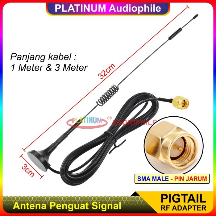Jual JT99 Antena Pigtail Modem Router Wifi Penguat Signal MiFi RF ...