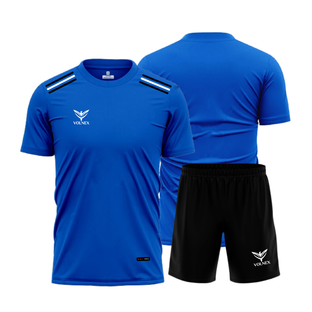 Jual Jersey Tim Bola Futsal Football Bahan Dri-Fit Milano Setelan ...