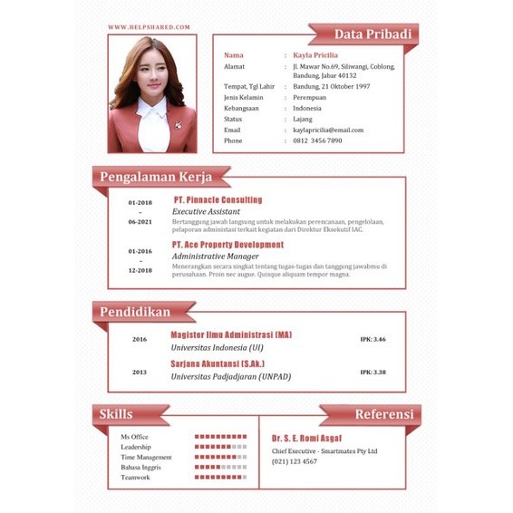 Jual 30 Template Paket CV & Lamaran Murah Menarik - Jidan Shoppu | Shopee Indonesia