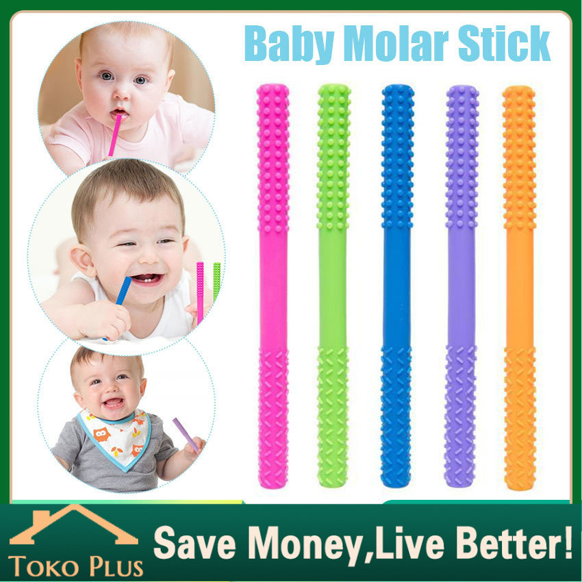 Jual Baby Teether Silicon Bpa Free Mainan Gigitan Bayi Silikon Straw ...