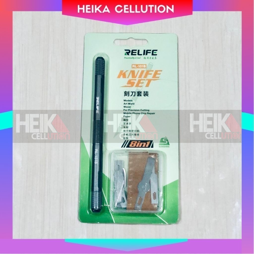Jual Tool's pisau alat reparasi service hp knife relife rl-101b (8in1 ...