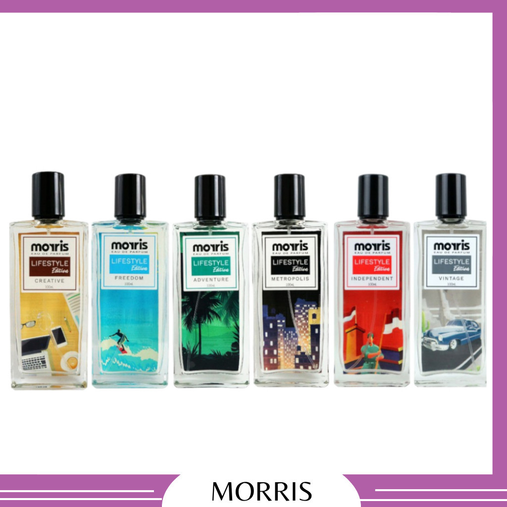 Jual Morris Eau De Parfum Lifestyle Edition 100ml/Parfum Pria | Shopee ...