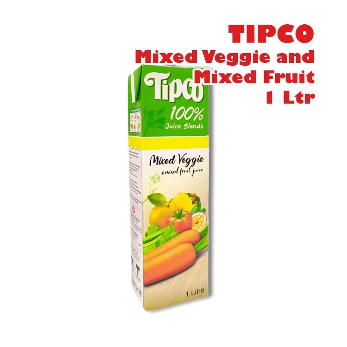 Jual TIPCO Mixed Veggie and Mixed Fruit Jus Campuran Buah dan Sayuran 1 ...
