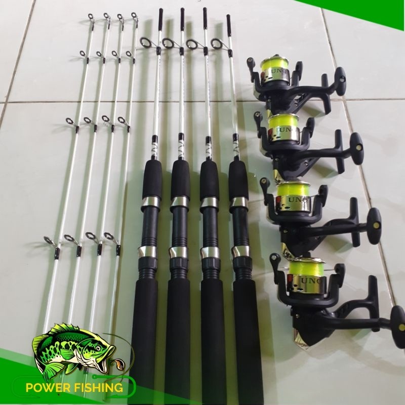 Jual Joran pancing satu set lengkap - reel pancing murah lengkap ...