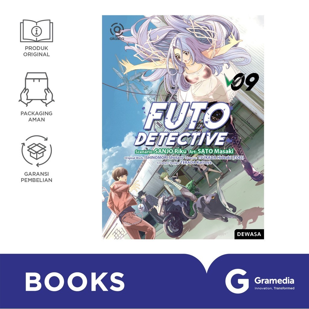 Jual Akasha : Futo Detective 09 (Sanjo Riku/ Masaki Sato) | Shopee ...