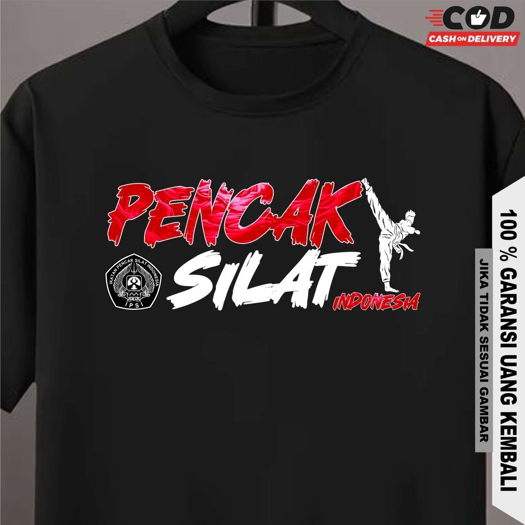 Jual Kaos Pencak Silat IPSI distro Fighter Indonesia Martial Art Kode IPSI MERAH PUTIH | Shopee ...