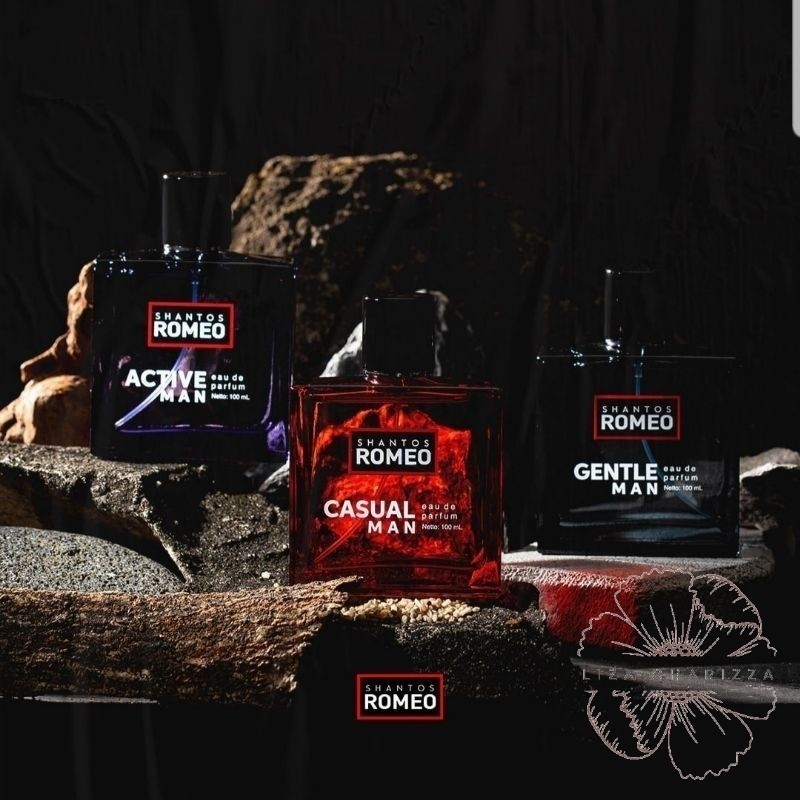 Jual SHANTOS ROMEO Fragrance Eau De Parfume 100mL, EDP Parfum Pria ...