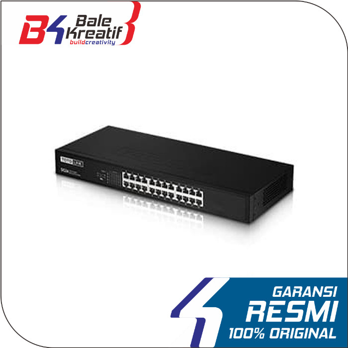 Jual TOTOLINK Switch Hub SG24 24-Port Gigabit Multi-Function Switch ...