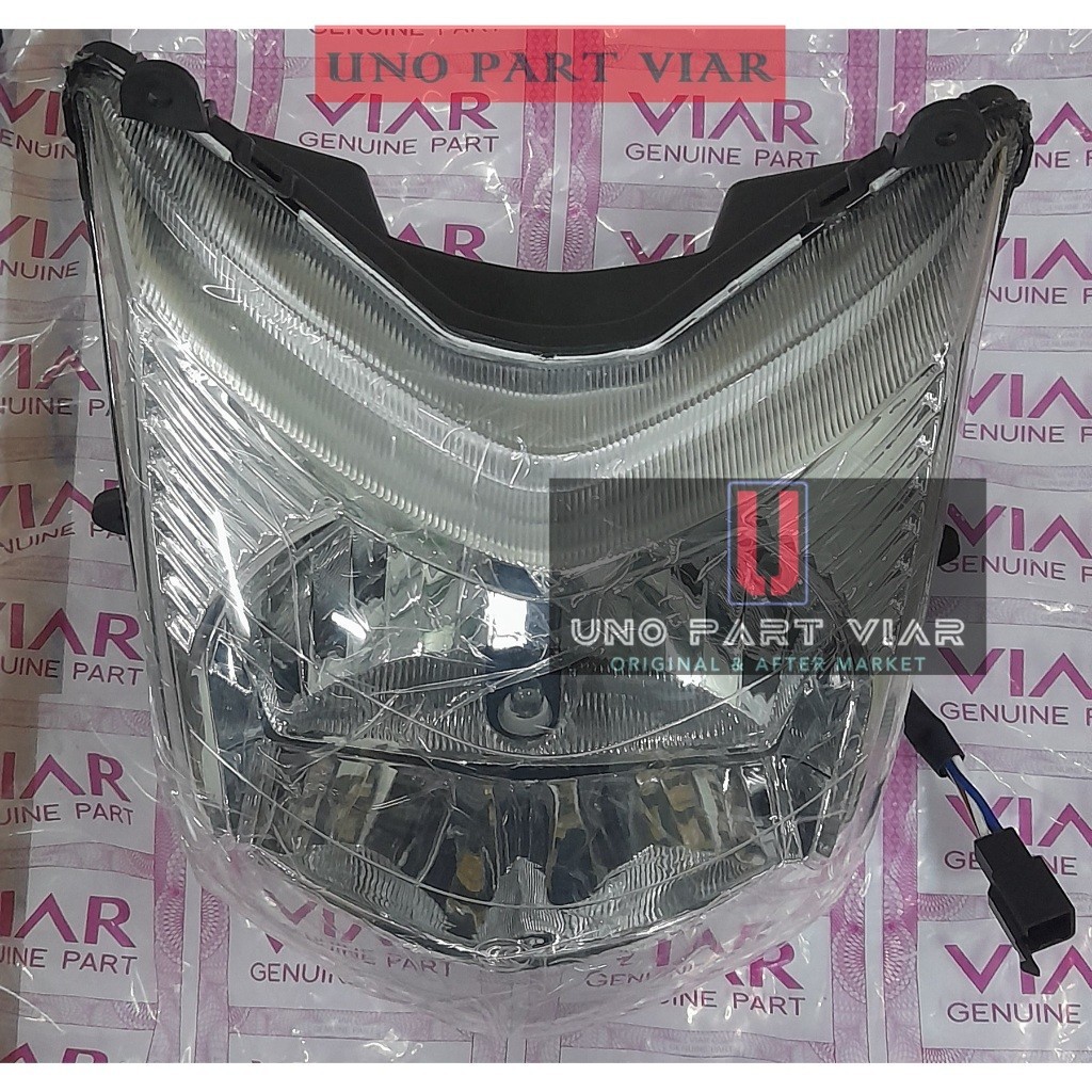 Jual Lampu dpean viar roda 3 tipe barong Head Lamp / lampu Set, New ...