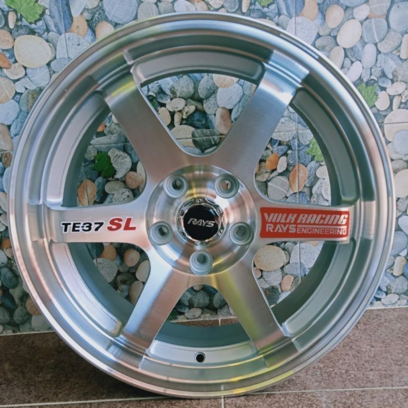 Jual velg TE37 R15 H5x114. inova ertiga luxio grandmax new carry dll ...