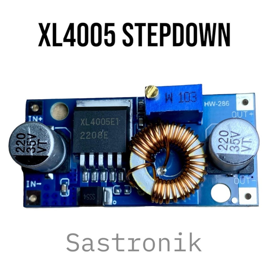 Jual XL4005 DC-DC Step Down Buck Module Penurun Tegangan 5A Compact ...
