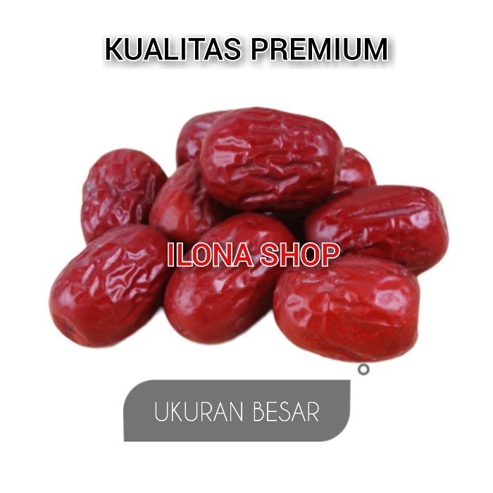 Jual KURMA MERAH ANGCO 100GR/KURMA CINA ANGCO SUPER 100GR/KURMA CHINA ...
