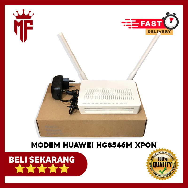 Jual Modem Xpon Ont Huawei Hg8546m Baru + Adaptor | Shopee Indonesia