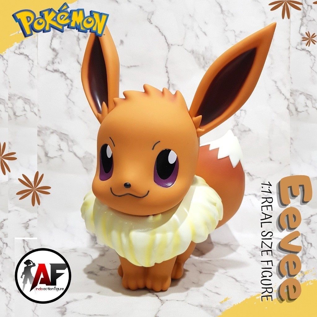 Jual BIG SIZE! Statue Pokemon Eevee 1:1 Real Life Size | Shopee Indonesia