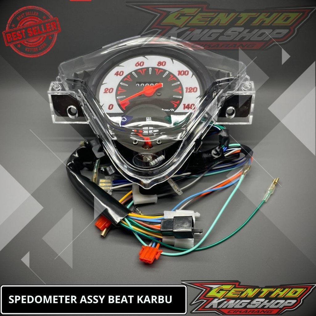 Jual SPEEDOMETER KILOMETER ASSY BEAT LAMA KARBU | Shopee Indonesia
