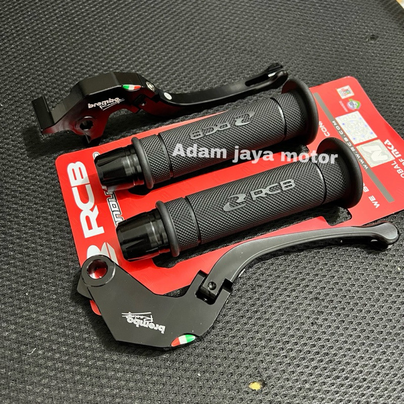 Jual [OR] 3in1 Handle Rem Lipat Kopling Black + Handgrip RCB Ori HG55 ...
