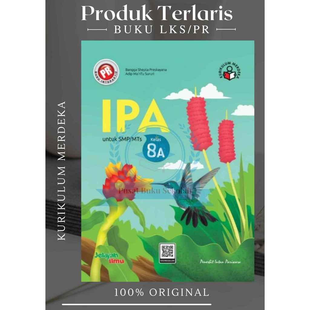 Jual Buku Pr/Lks IPA Kelas 8 SMP/MTS Semester 1 Kurikulum Merdeka Intan pariwara Tahun 2024 ...