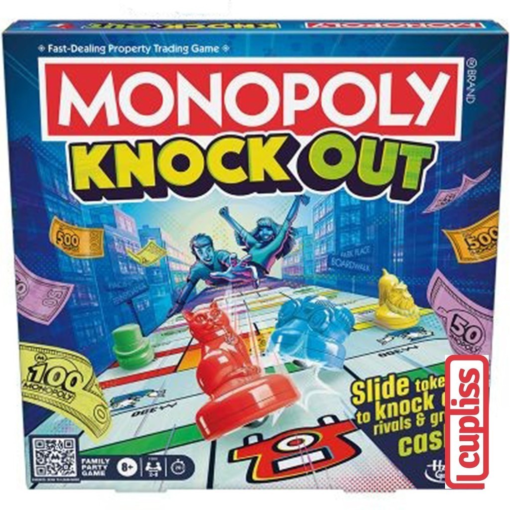 Jual Hasbro Board Game F8995 Monopoly Knockout Permainan Papan | Shopee ...
