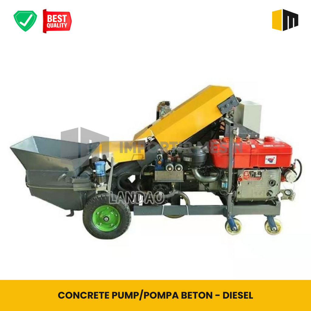 Jual Concrete Pump/Pompa Beton - Diesel | Shopee Indonesia