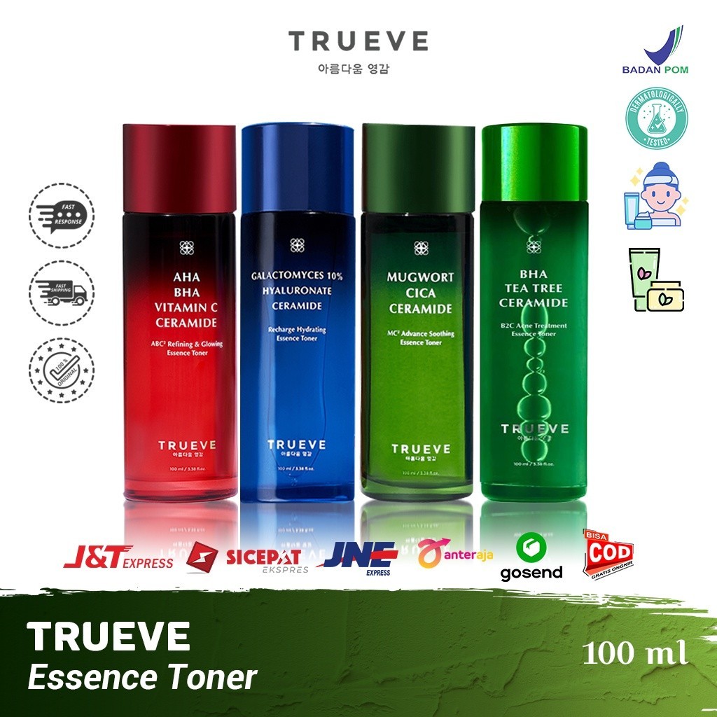 Jual TRUEVE Essence Toner 100 mL (TRUEVE ABC² Refining & Glowing ...