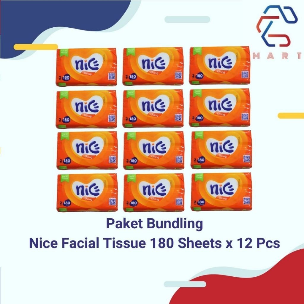 Jual PROMO PAKET BUNDLING !! - Nice Facial Tissue 180 Sheets | Shopee ...