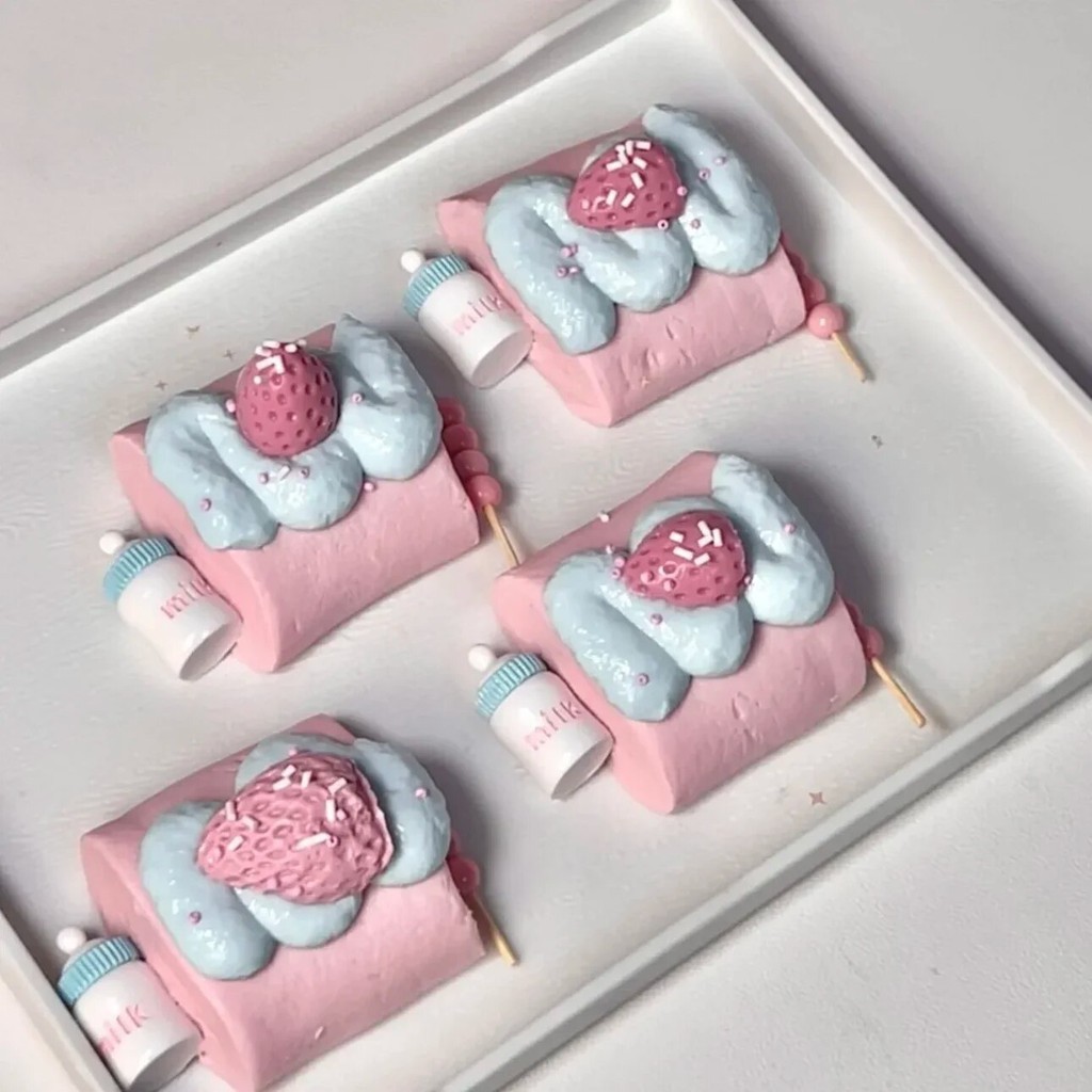 Jual Taba Squishy Silicone Mochi Toy Mushy Pink Strawberry Marshmallow ...