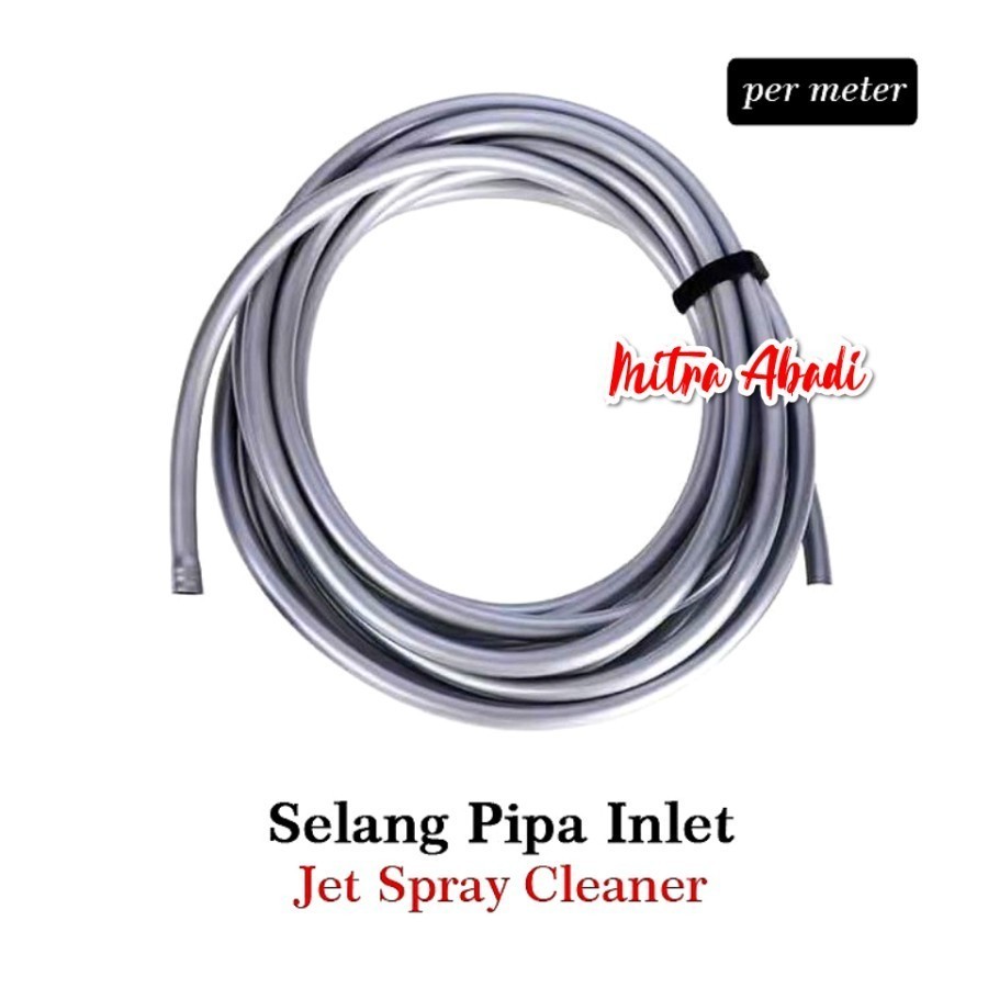 Jual Selang Pipa Inlet Abu-abu 8mm Jet Spray Cleaner Cordless Per Meter ...