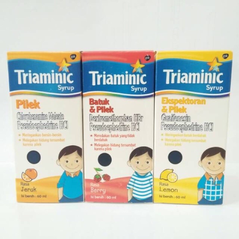 Jual Triaminic 60ml All Varian / MURAH | Shopee Indonesia