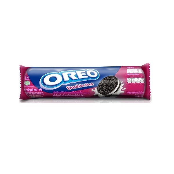 Jual OREO DOUBLE STUFF EXTRA COOKIES 131.1 GR | Shopee Indonesia