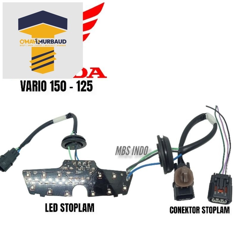 Jual CONNECTOR CABLE VCB PCB STOP LAMP HONDA VARIO 125 150 ORI ...