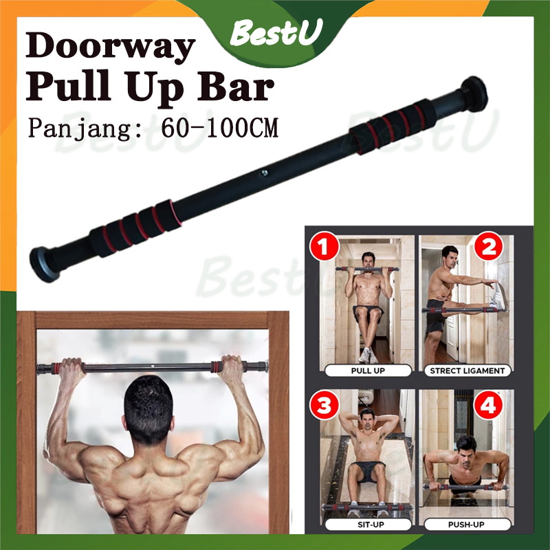 Jual Pull Up Bar Dinding Pintu Door Chinning Alat Untuk Fitness ...