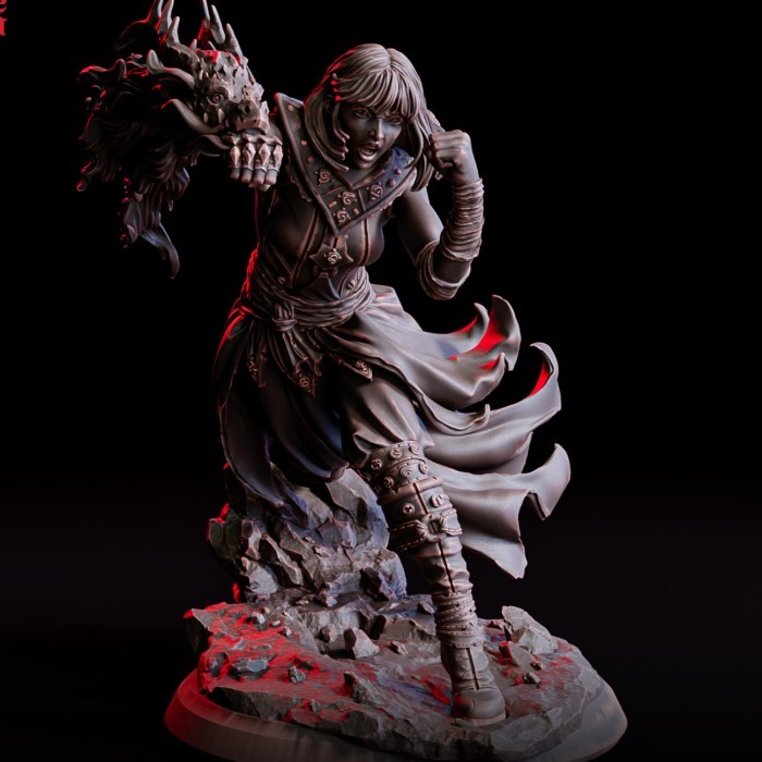 Jual Dungeons & Dragons - Human Monk Dragon Punch | Shopee Indonesia