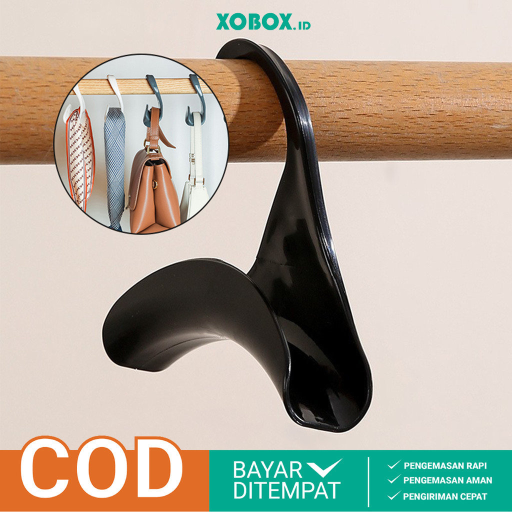 Jual Gantungan Tas Dasi Gesper Hanger Hook Organizer Gantungan Lemari ...