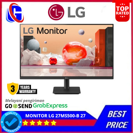 Jual LG 27MS500-B 27'' FHD monitor with AMD FreeSync 100Hz | Shopee ...