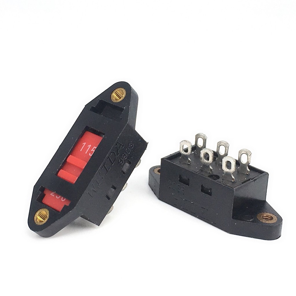 Jual import dial switch L21-22A1 10A 250VAC 115-230V 6 Terminals SPDT ...