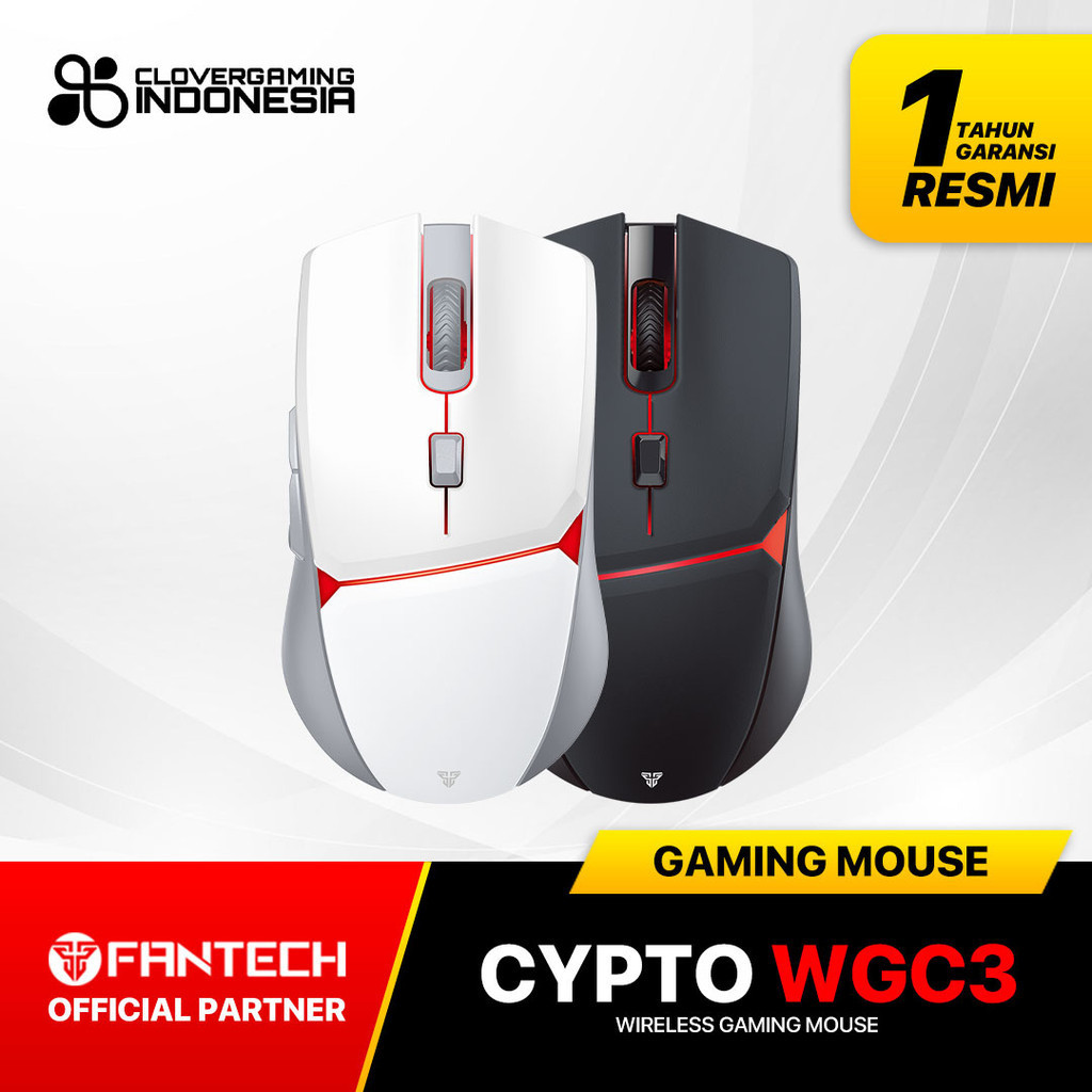 Jual Fantech WGC3 WGC-3 Crypto Wireless Gaming Mouse Dual Mode WGC 3 Macro | Shopee Indonesia
