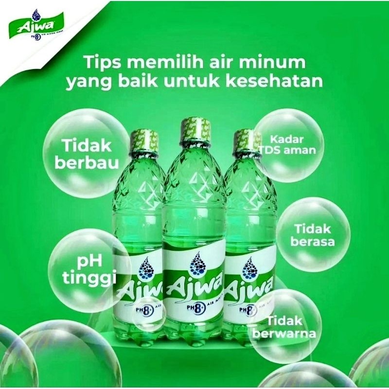 Jual Air Minum Sehat Ajwa Mineral Water Air Minum Sehat PH 8+ Alkali ...