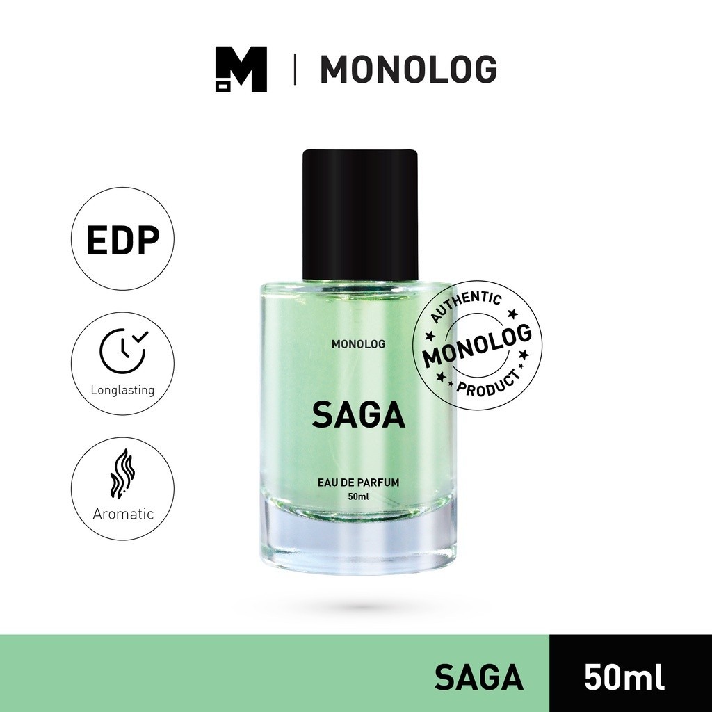 Jual Monolog Perfumery - SAGA - Eau De Parfum 50ml | Shopee Indonesia