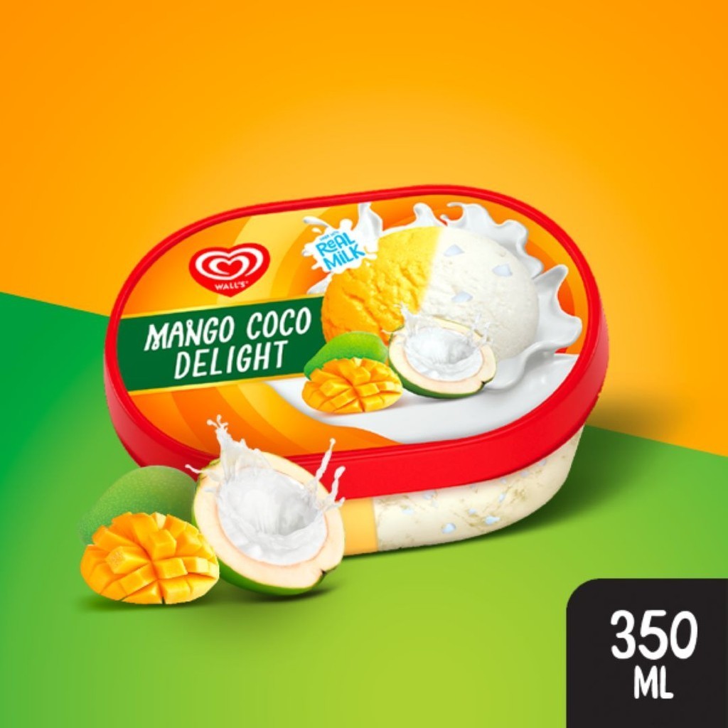 Jual Wall's Mango Coco - Es Krim / Ice Cream Wall's | Shopee Indonesia
