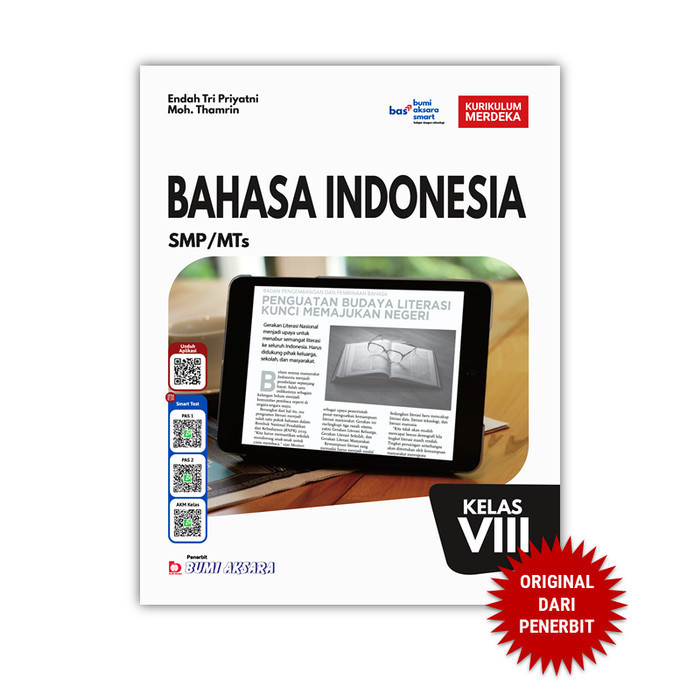 Jual Bahasa Indonesia Kelas VIII SMP MTs Kurikulum Merdeka BUPEL BUMI AKSARA | Shopee Indonesia
