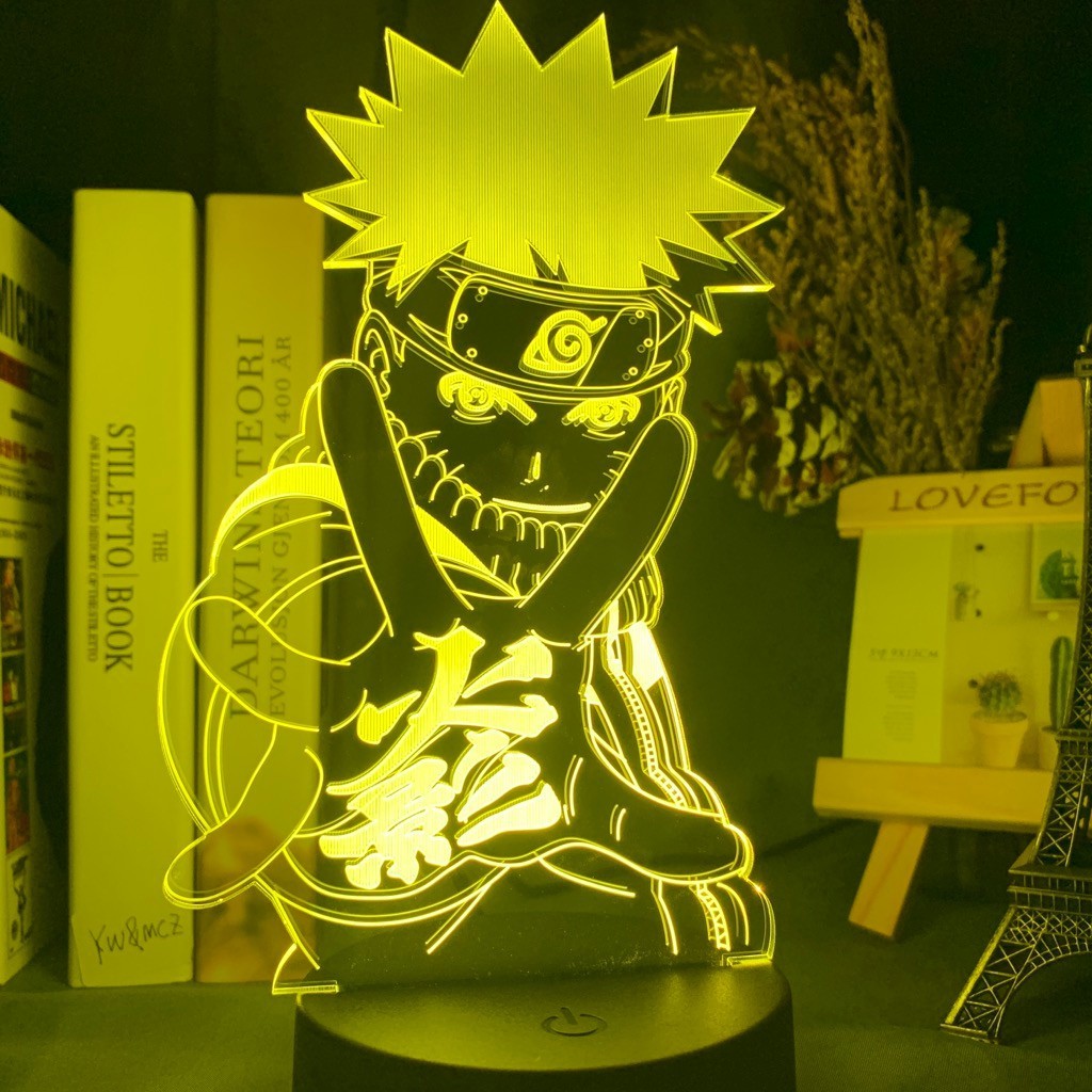 Jual Naruto LAMPU LED PURINSU ANIME LIGHT MOOD HIAS KAMAR FIGURE RGB ...
