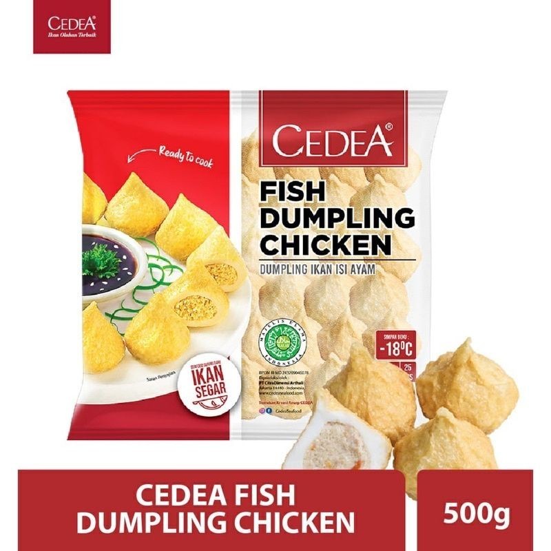 Jual CEDEA Fish Dumpling Chicken 500g | Shopee Indonesia