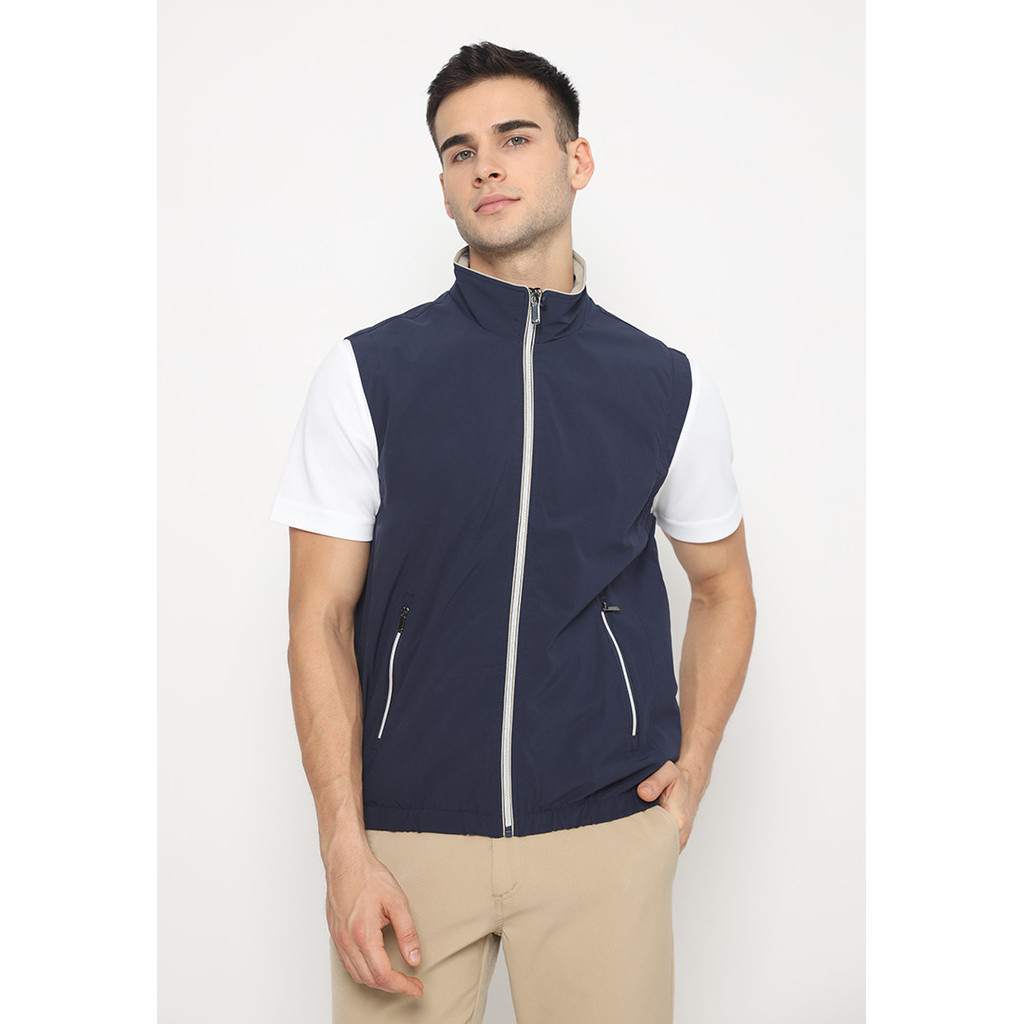 Jual Jack Nicklaus Salerno Premium Players Vest Classic Navy | Shopee ...