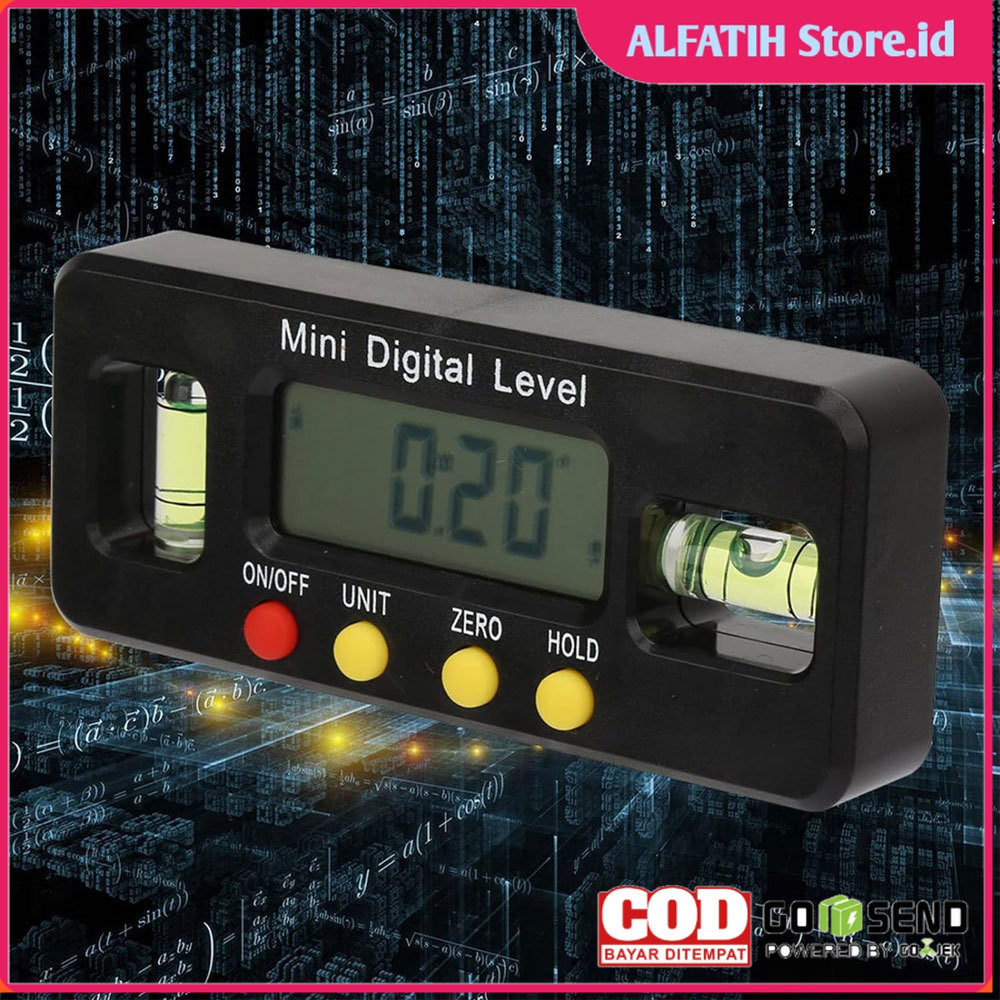 Jual GemRed Alat Ukur Kemiringan Digital Level Angle Waterpass ...