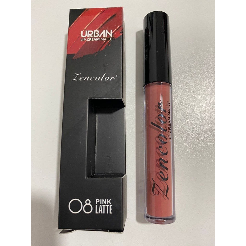 Jual HARGA PROMO !!! ZENCOLOR URBAN MATTE LIPCREAM LIPSTICK WITH ...