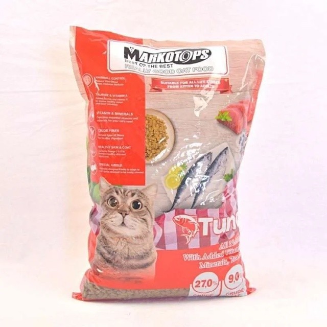 Jual MARKOTOP CAT FOOD TUNA 5 KG | Shopee Indonesia