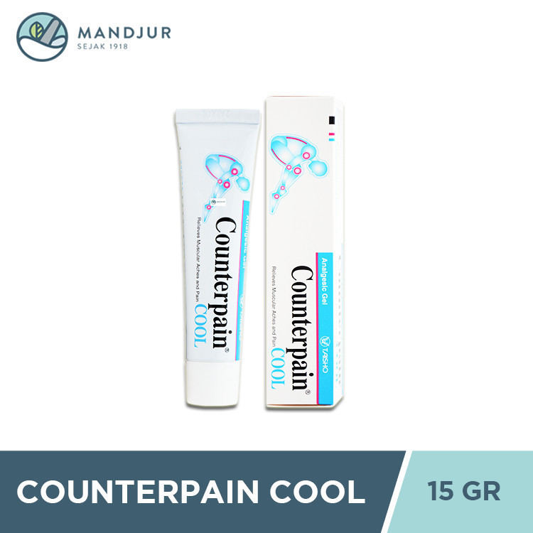 Jual Counterpain Cool 15 Gr - Gel Analagesik Pereda Nyeri Otot Keseleo ...